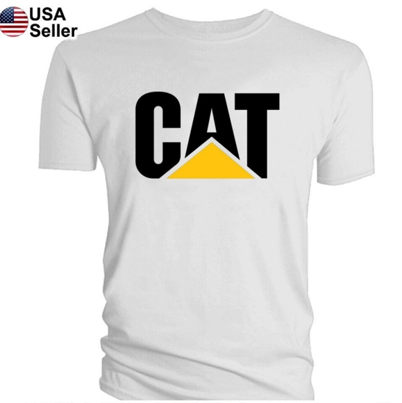 Caterpillar | Shirts | Caterpillar Mens White Tshirt | Poshmark